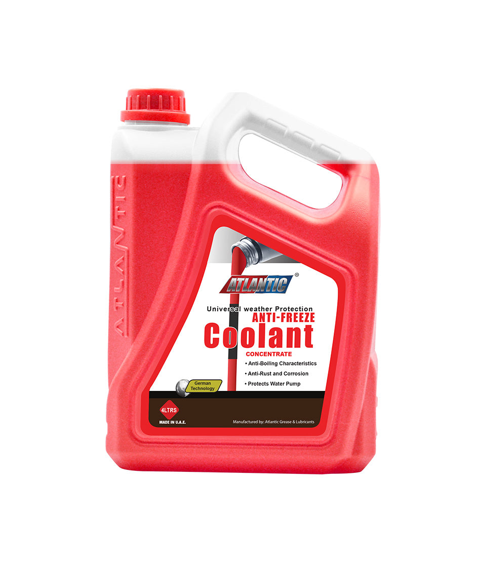 ATLANTIC ANTIFREEZE COOLANT RED 4L – Atlantic Oil Store PK